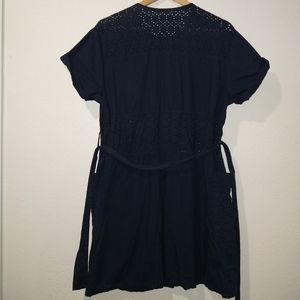 Current/Elliott | Dresses | Nwt Current Elliot The Ama Tie Eyelet Dress ...